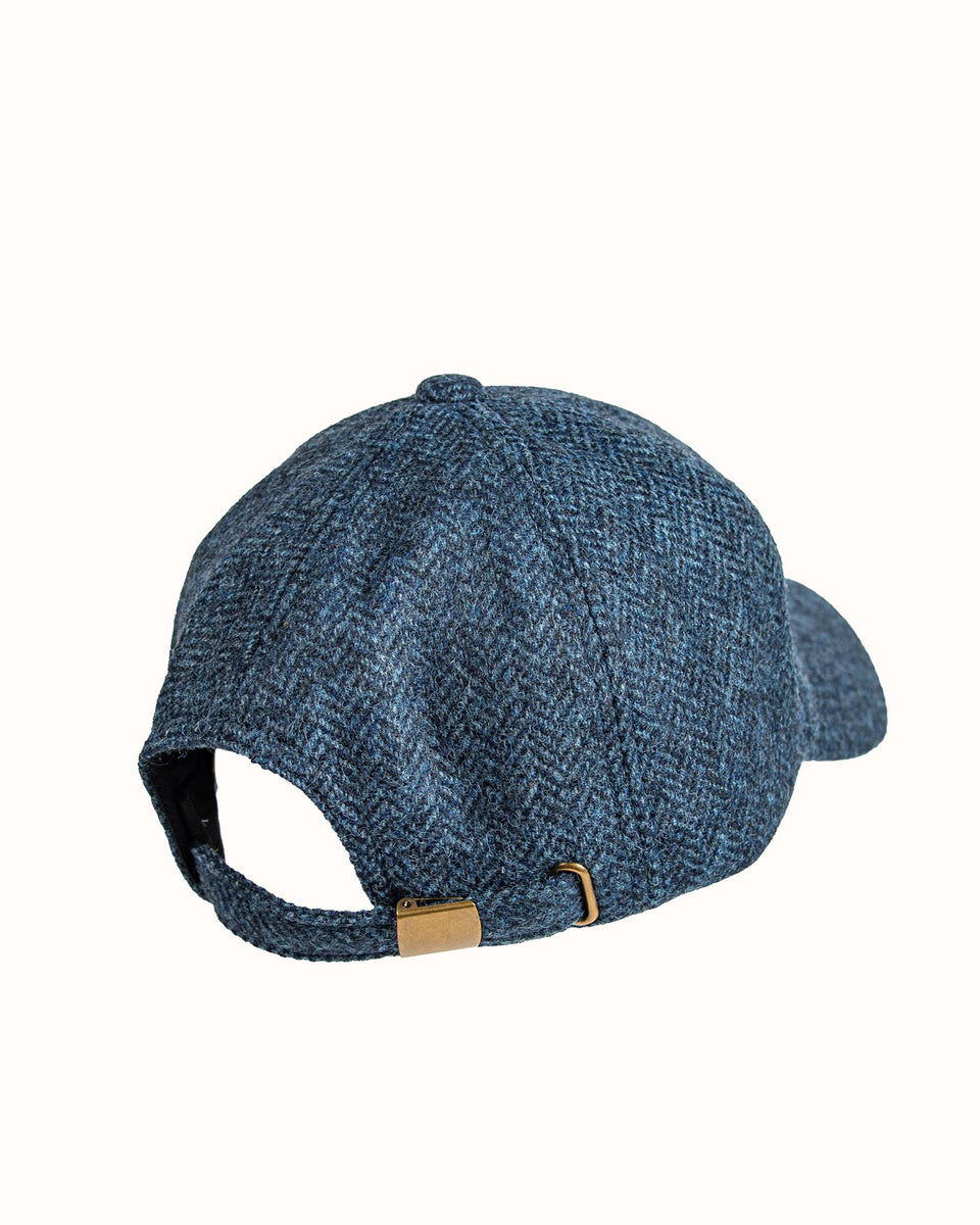 BYU Blue Herringbone Wool Baseball Cap | Collegiate Couture ...