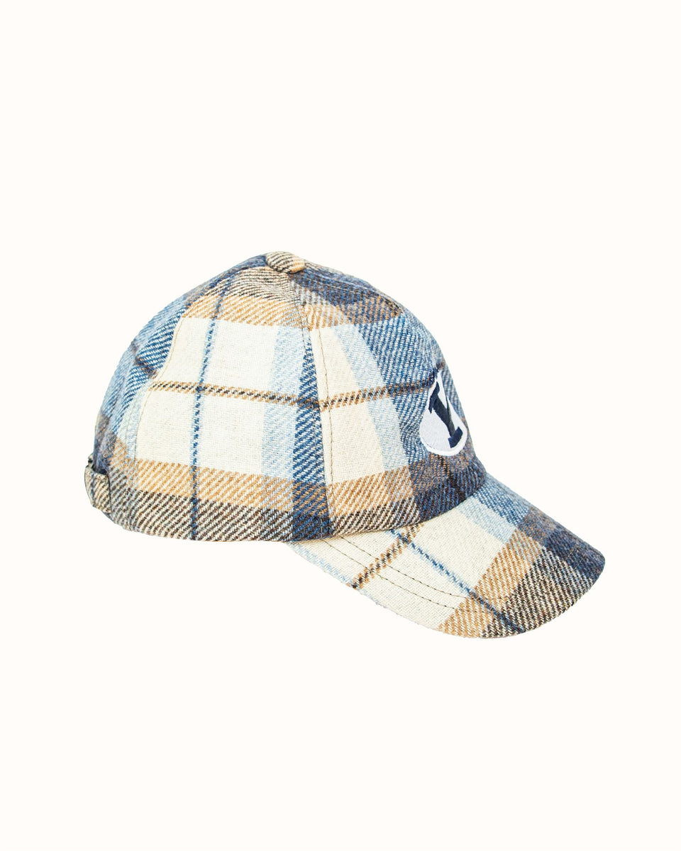 BYU Blue Plaid Wool Baseball Cap | Collegiate Couture – Collegiate ...