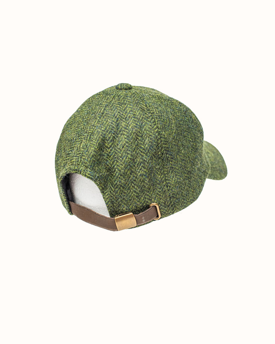 Baylor University Green Herringbone Tweed Baseball Cap | Collegiate ...