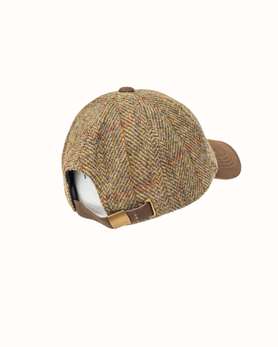 Baylor University Olive/Gold Harris Tweed Baseball Cap | Collegiate ...