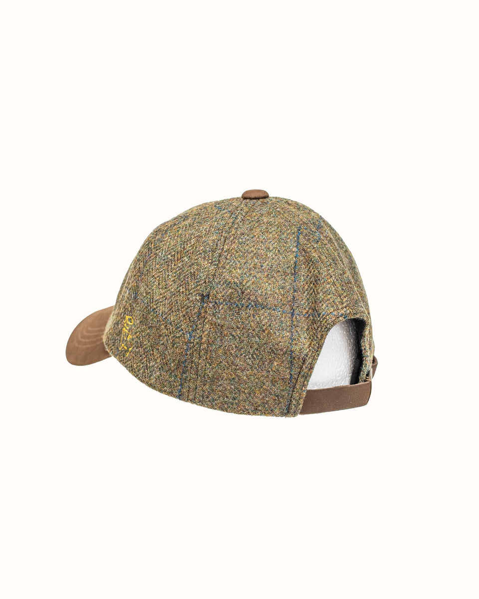 Baylor University Olive Tweed with Navy Overcheck Baseball Cap ...