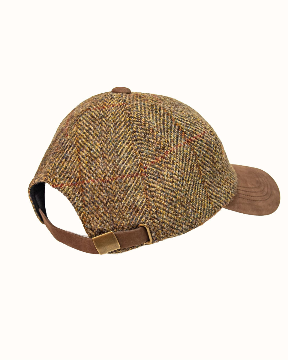 Boston College Olive/Gold Harris Tweed Baseball Cap | Collegiate ...