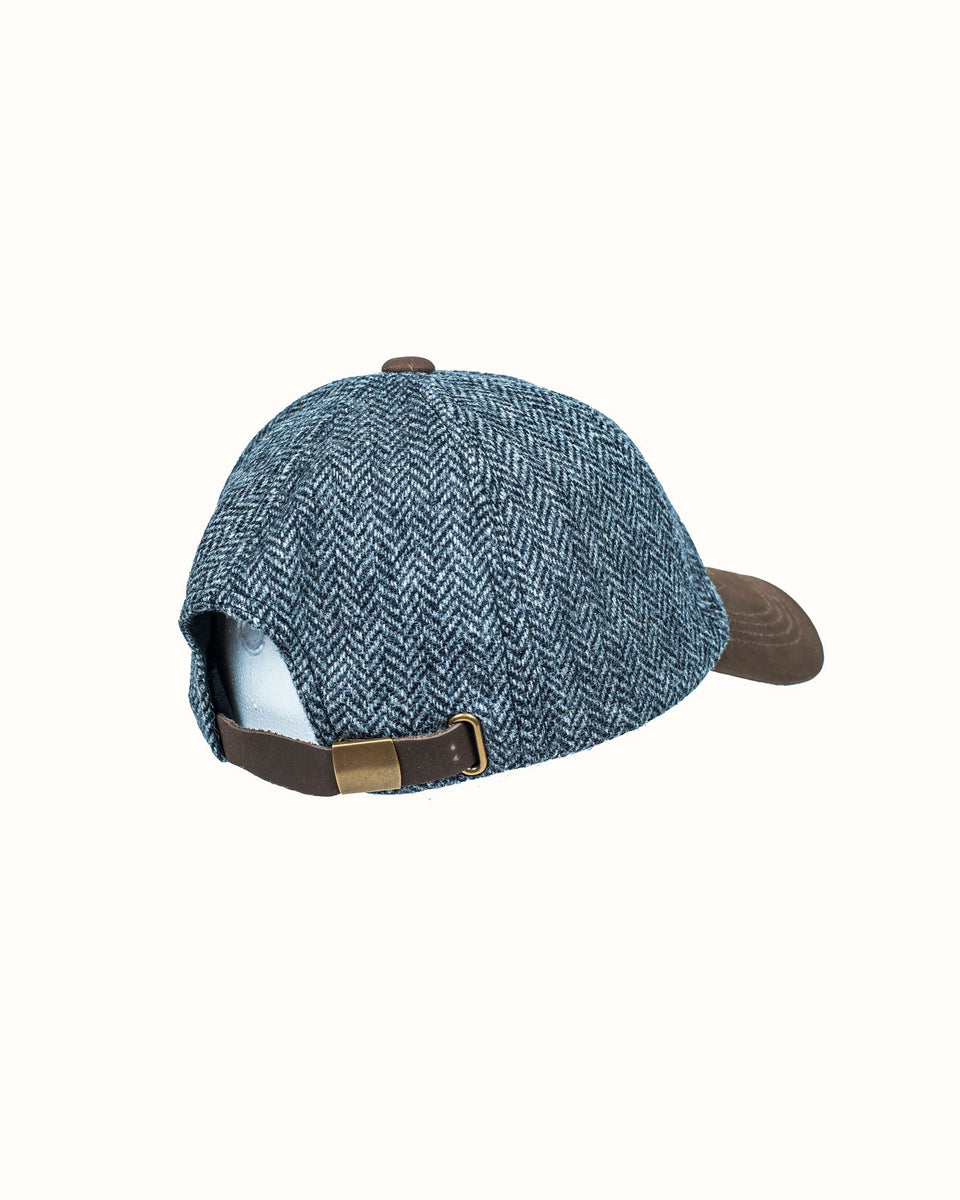 Mississippi State University Grey Herringbone Wool Baseball Cap with ...