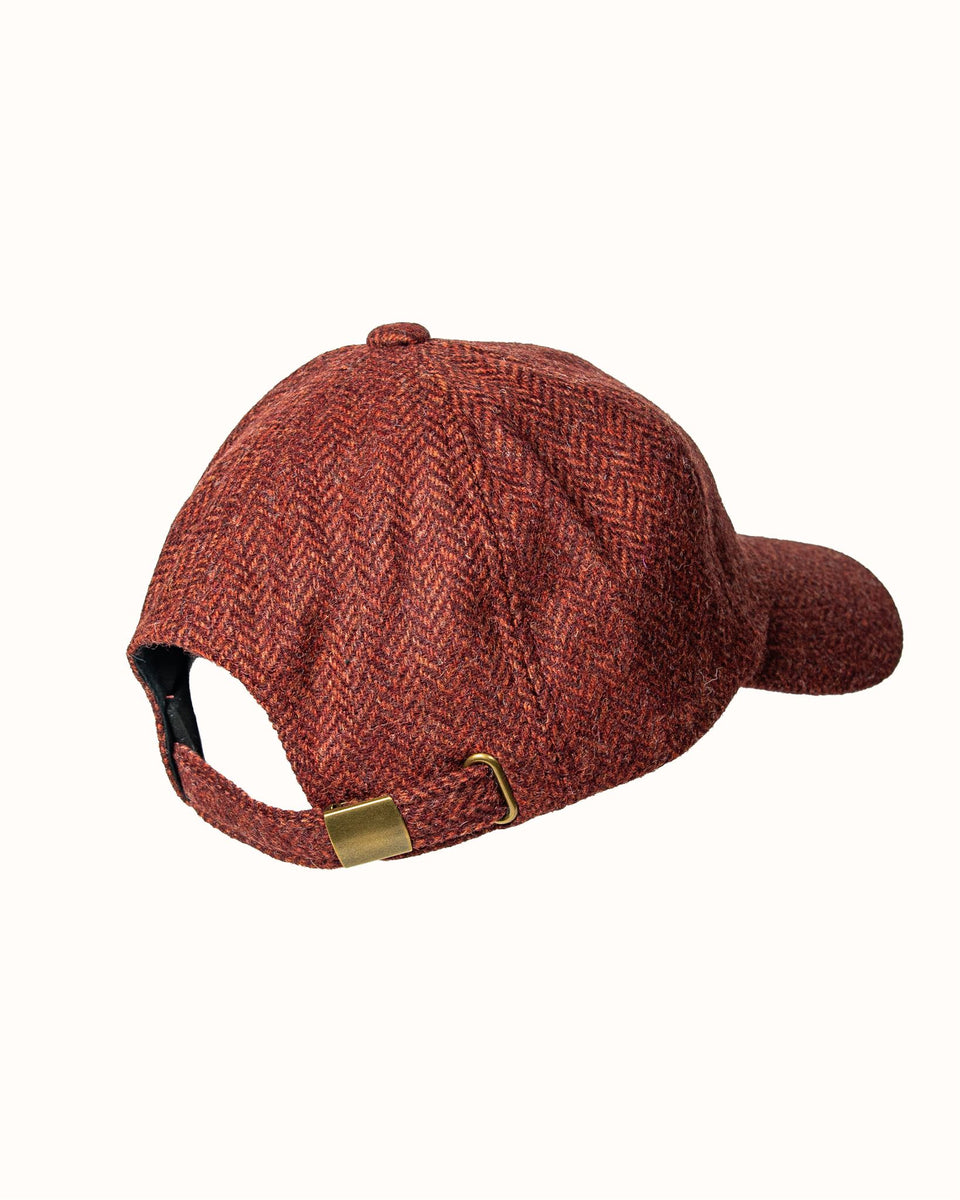 Mississippi State University Maroon Herringbone Wool Baseball Cap ...