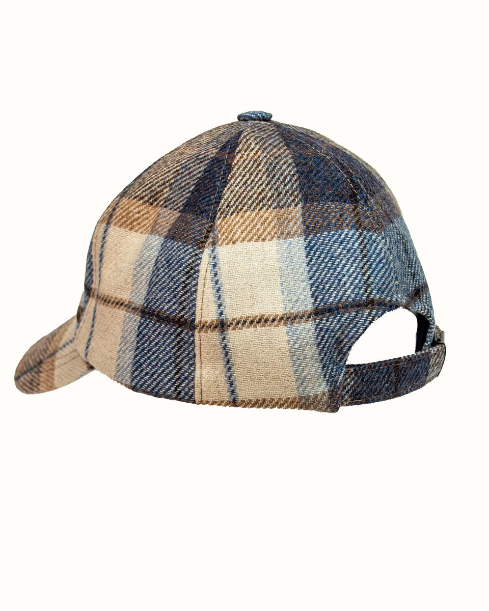 Penn State University Blue Plaid Wool Baseball Cap | Collegiate Couture ...