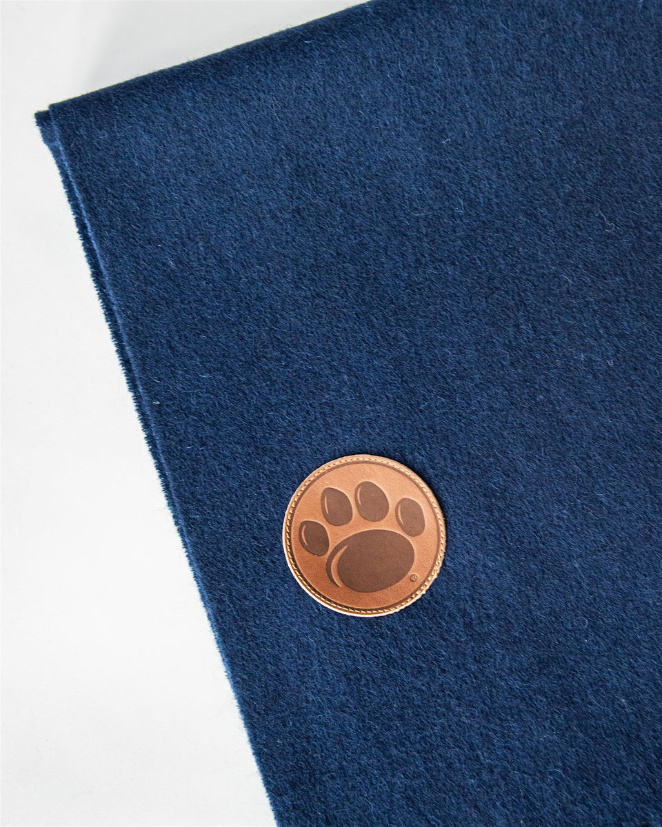 Penn State University Edinburgh Navy Lambswool Scarf – Collegiate ...
