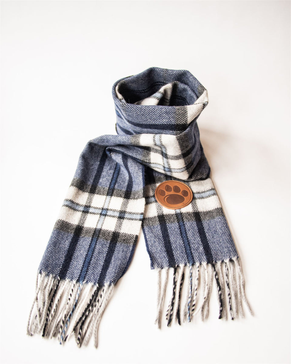 Penn State University Scottish Thomson Navy Cashmere Scarf | Collegiate ...