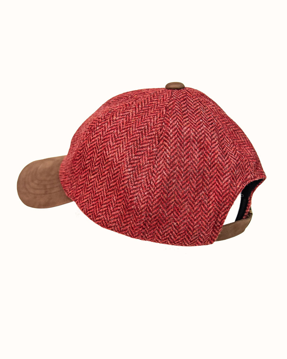 SMU Red Herringbone Wool Baseball Cap | Collegiate Couture – Collegiate ...
