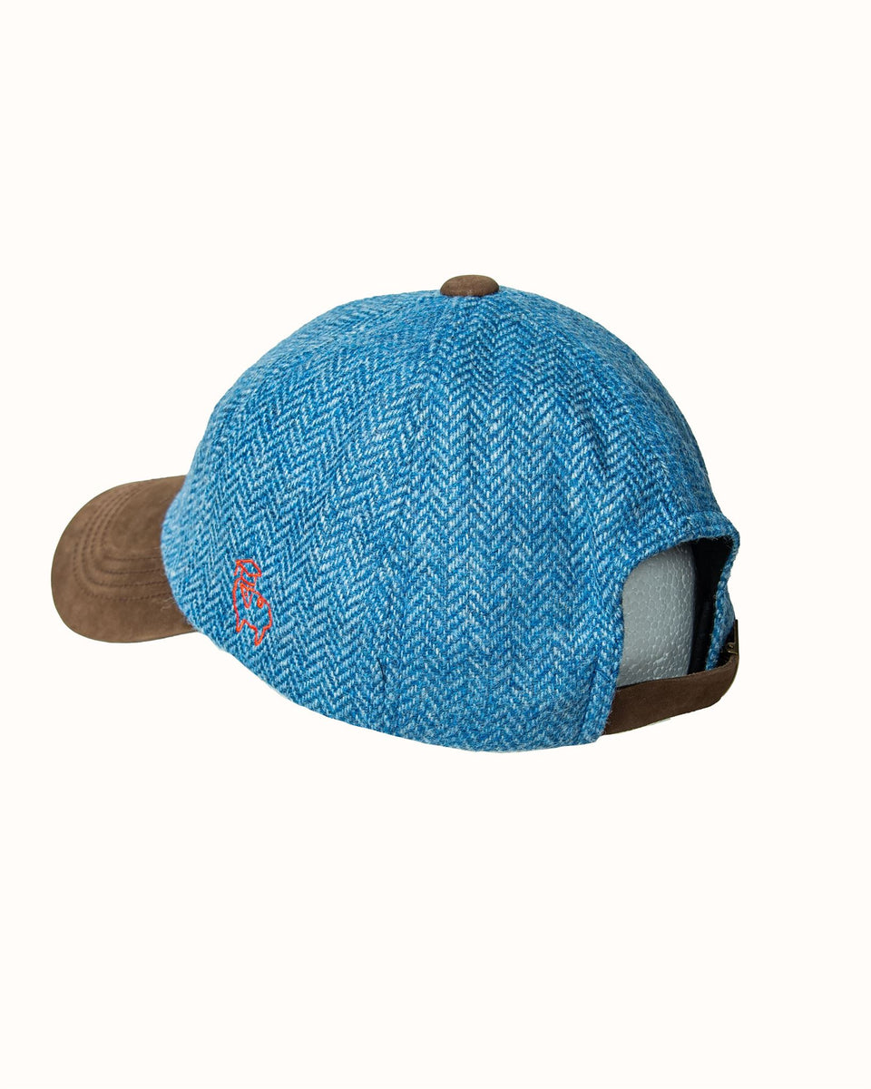 University of Florida Light Blue Herringbone Wool Baseball Cap with ...