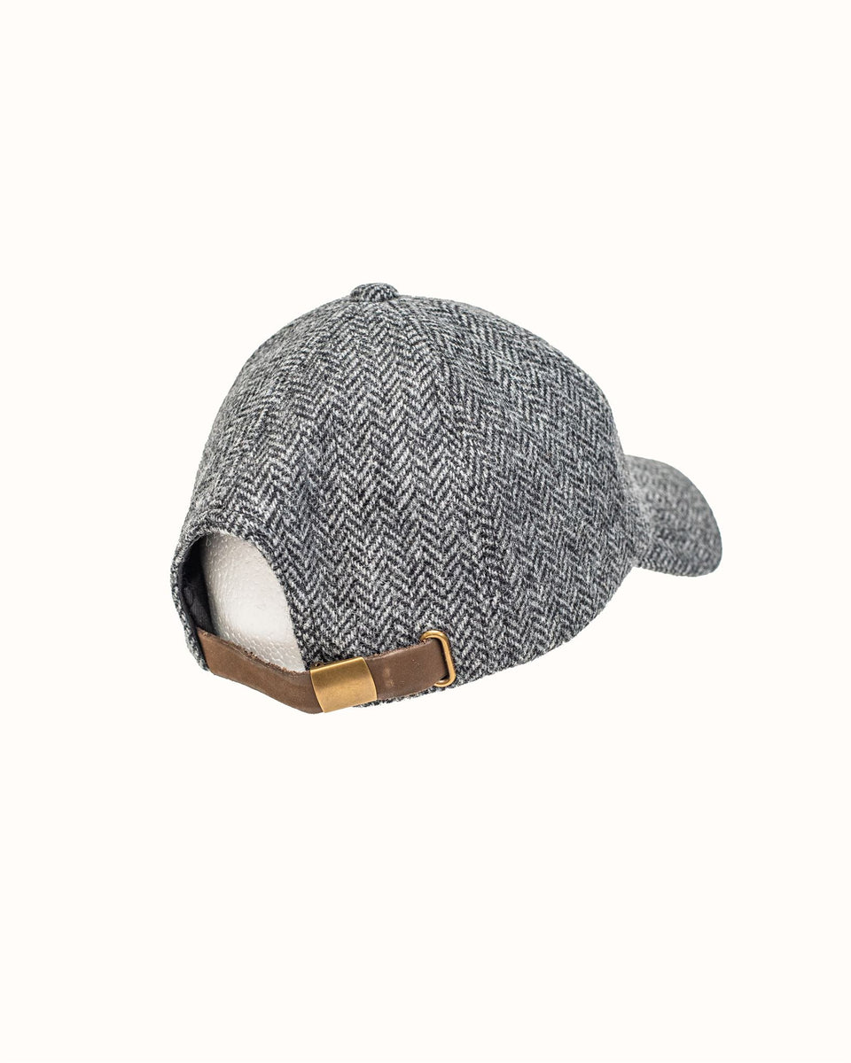University of Iowa Grey Herringbone Wool Baseball Cap | Collegiate ...
