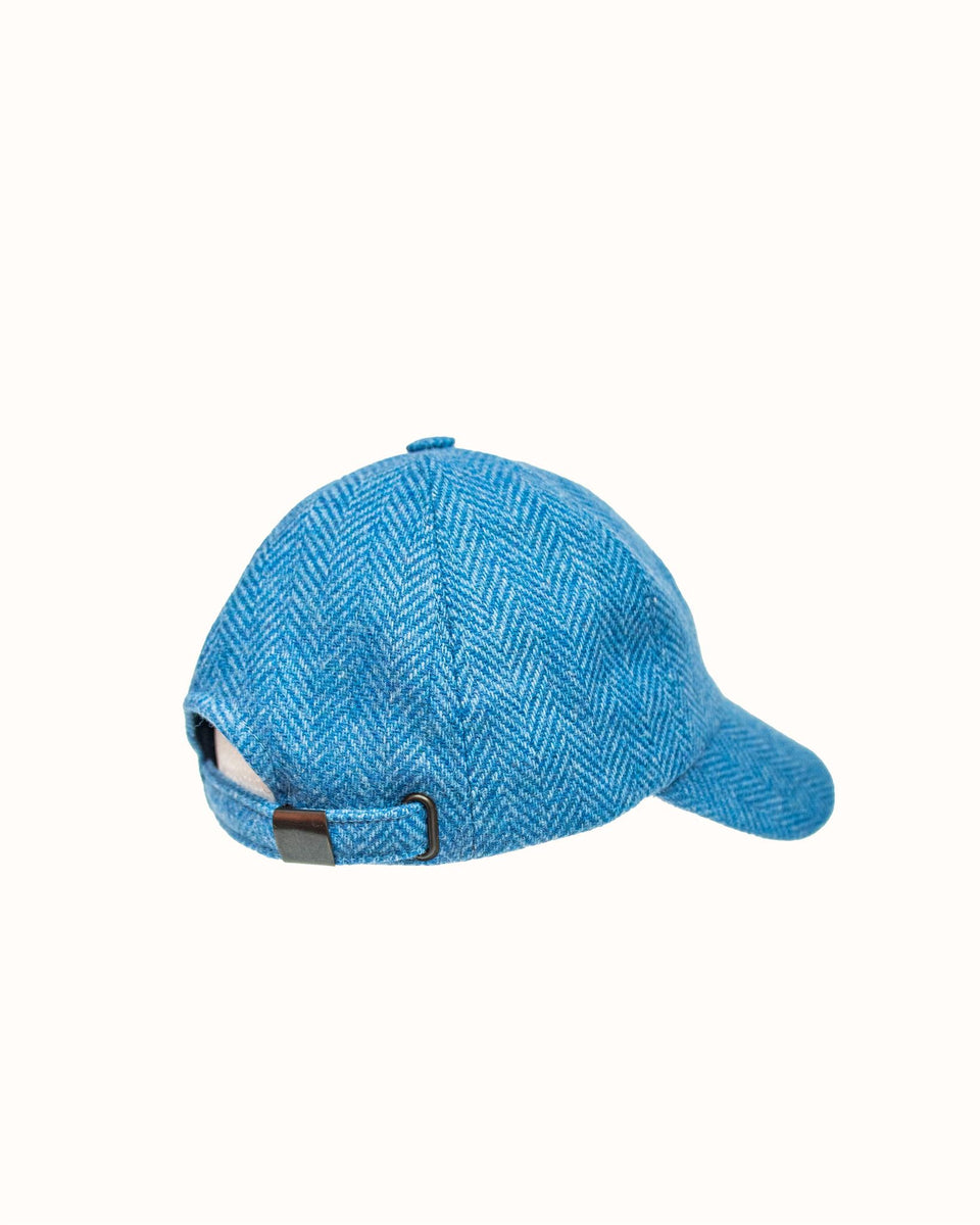 University of North Carolina Light Blue Herringbone Wool Baseball Cap ...