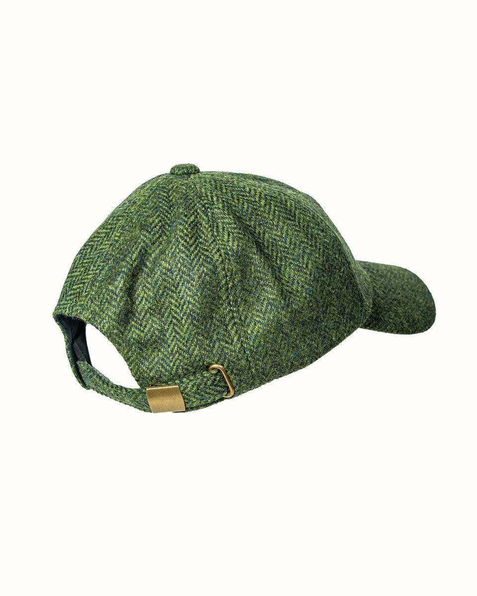 University of Oregon Green Herringbone Tweed Baseball Cap | Collegiate ...