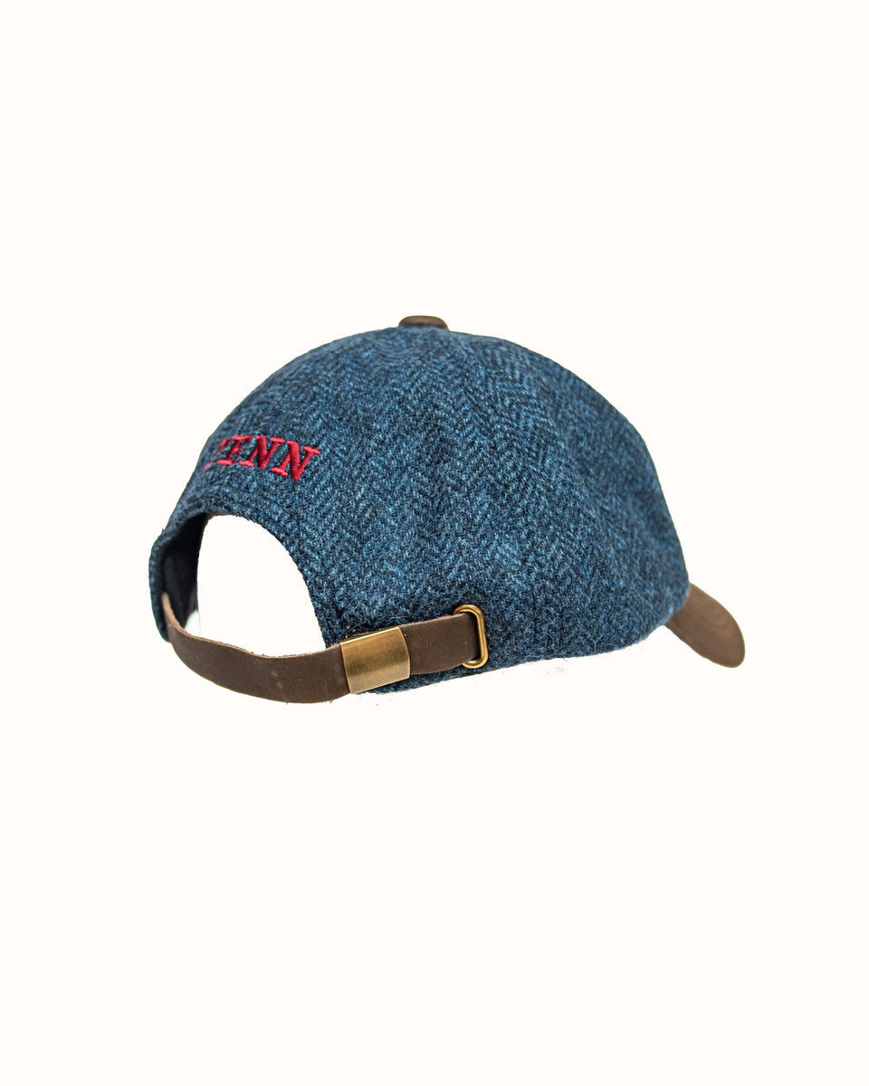 University of Pennsylvania Blue Herringbone Wool Baseball Cap ...