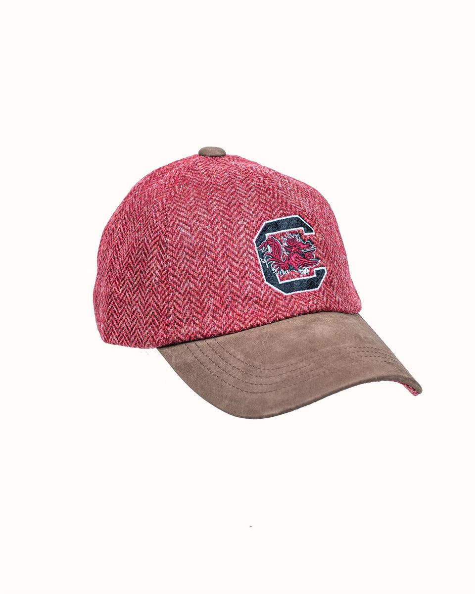 University of South Carolina Garnet Herringbone Wool Baseball Cap ...