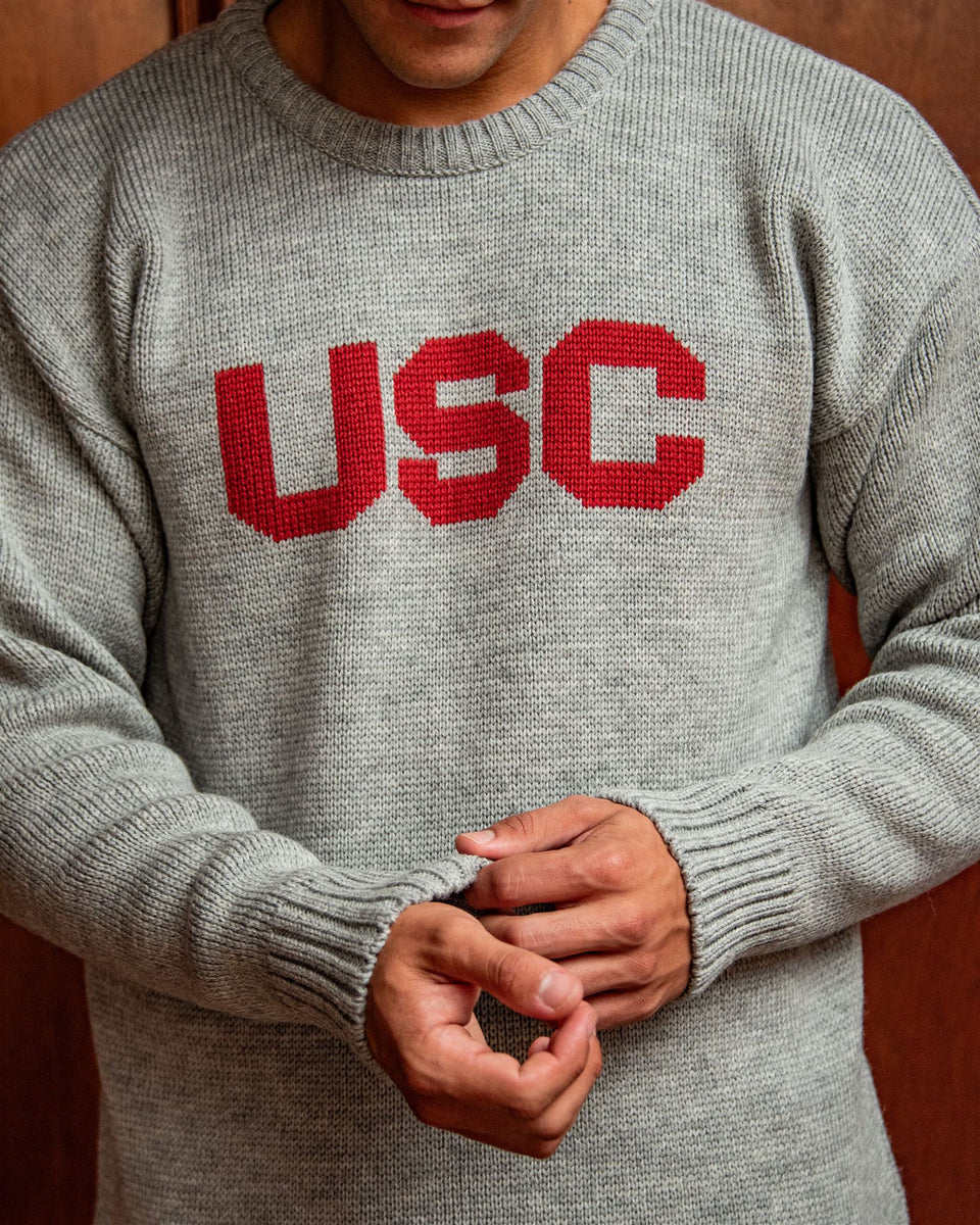 University of South Carolina Men’s Merino Wool Crew-Neck Sweater ...