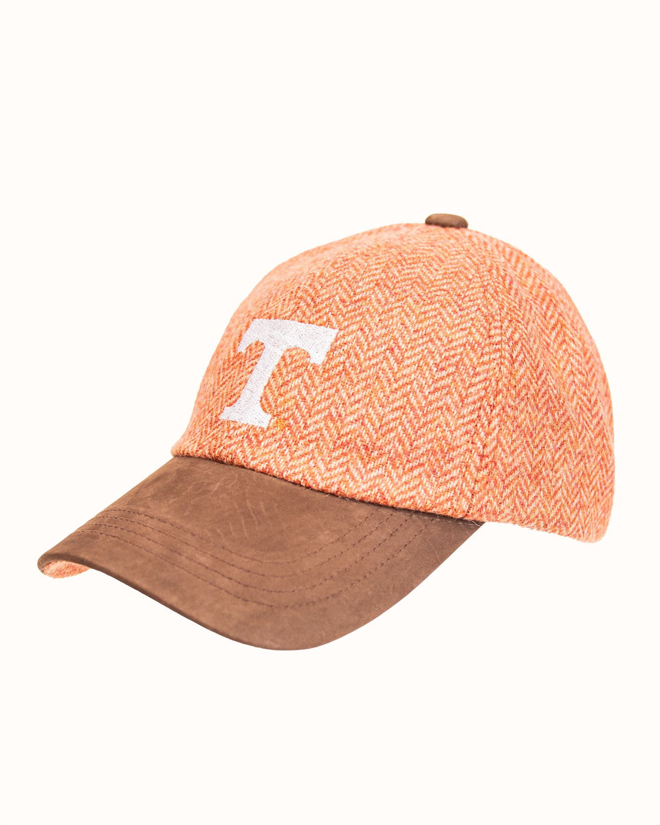 University of Tennessee Orange Herringbone Wool Baseball Cap with ...