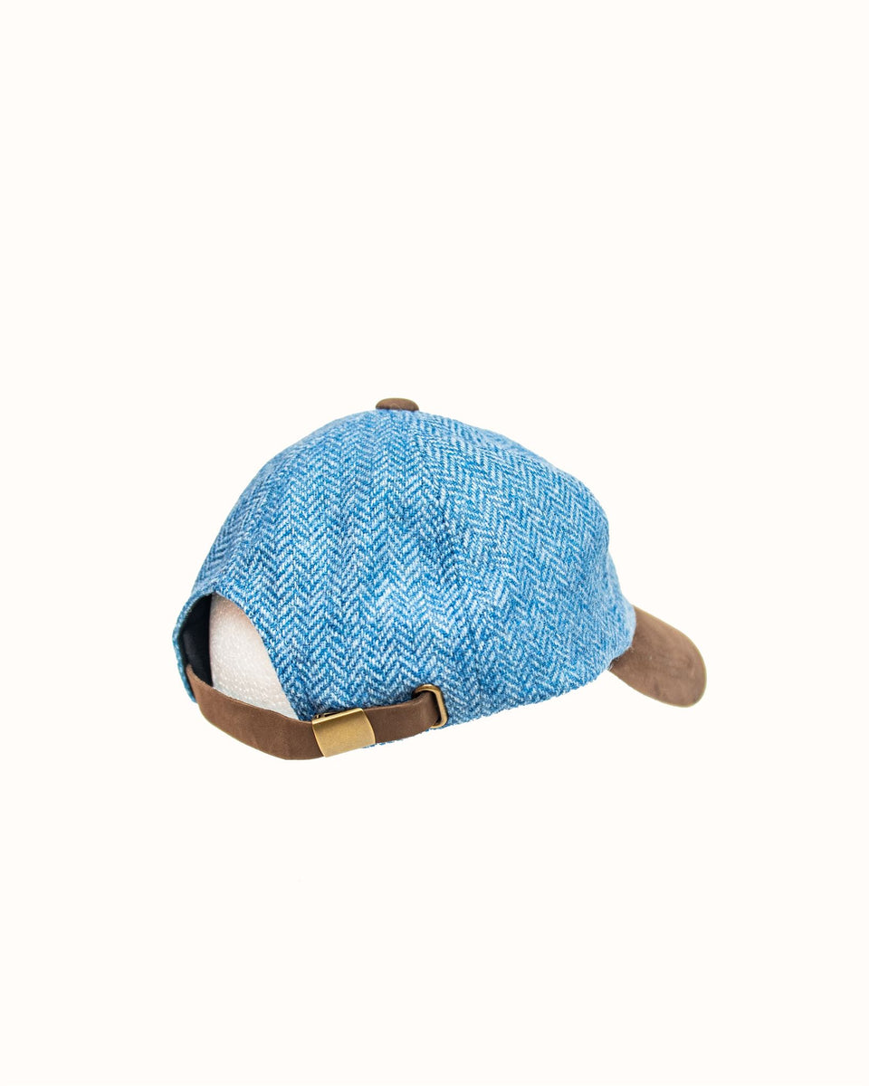 University of North Carolina Light Blue Herringbone Wool Baseball Cap ...