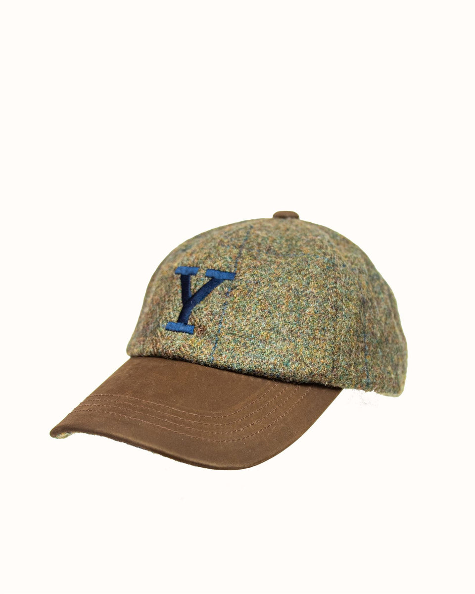 Yale University Olive Tweed with Navy Overcheck Baseball Cap ...