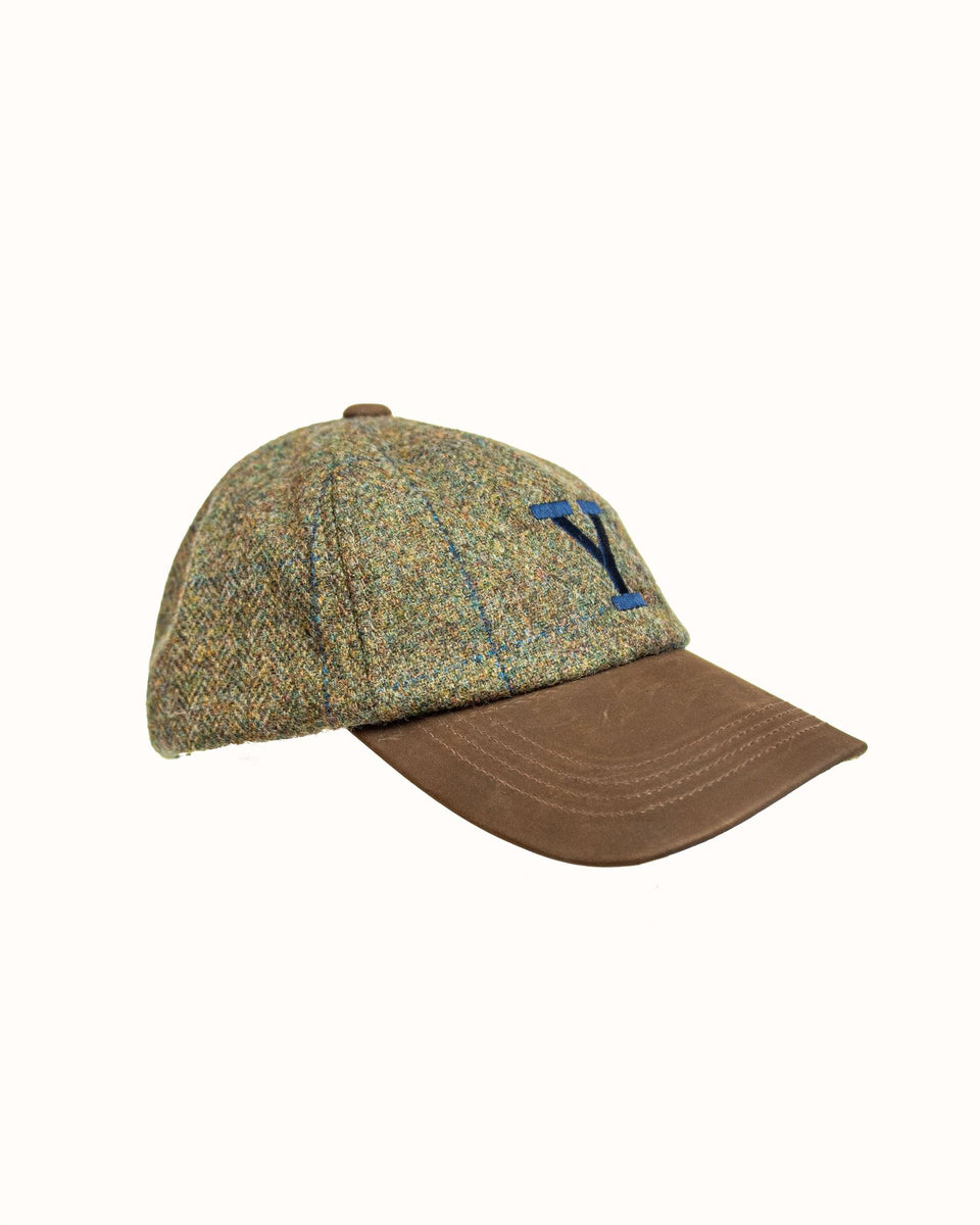 Yale University Olive Tweed with Navy Overcheck Baseball Cap ...