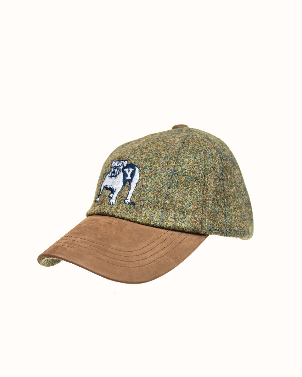 Yale University Olive Tweed with Navy Overcheck Baseball Cap ...